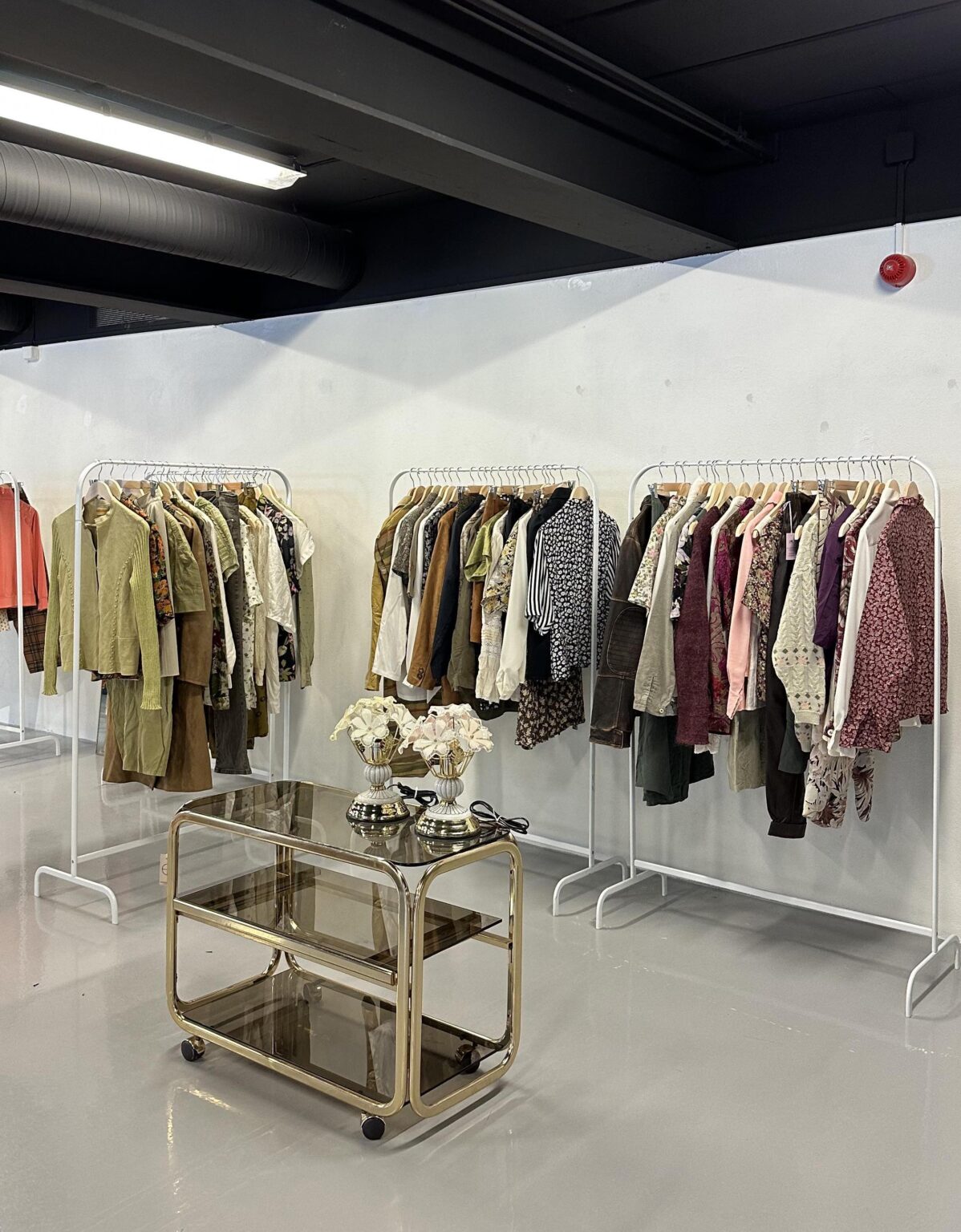 Vintage pop up-butikk i Oslo